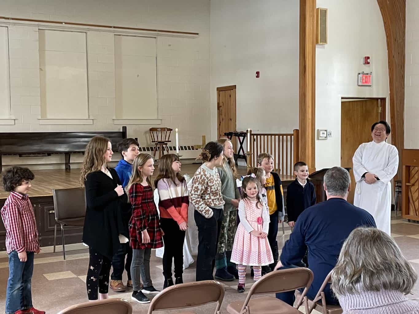 COMMUNION SUNDAY IN SANBORN HALL - First United Methodist Church