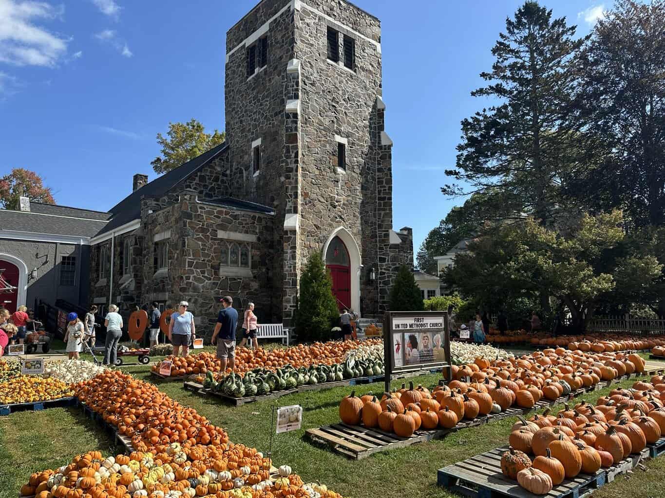 PUMPKIN UNLOADING - First United Methodist Church